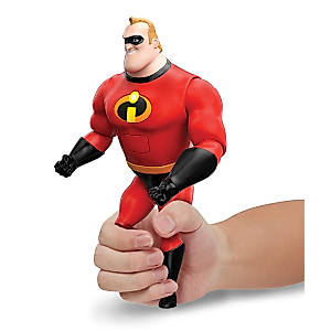 Pixar Interactables Mr. Incredible Talking Action Figure, 8-in Highly Posable Movie Character Toy, Interacts with Other Figures, Kids Gift Ages 3 Years & Older