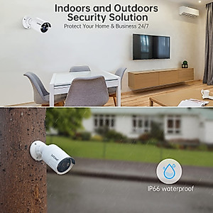 [5MP, 2TB HDD] Security Camera System,SAFEVANT 8 Channel 5MP CCTV Camera Security System with 8pcs Security Cameras, Home Security Camera System for Indoor Outdoor