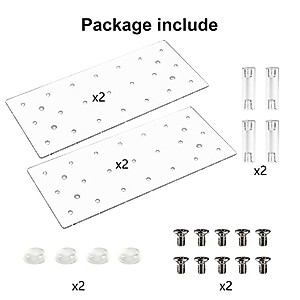 Cake Pop Stand, 2 Packs 21 Hole Clear Acrylic Cake Pop Stands Display for Weddings Baby Showers Birthday Parties Anniversaries Halloween Candy Decorative