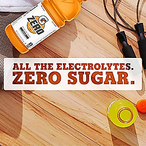 Gatorade G Zero Thirst Quencher, Cool Blue, 12oz Bottles (6 Pack)