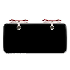 Mobile Phone Gaming Trigger,Mobile Phone Gaming Trigger 1 Pair Gamepad for Button Handle for L1R1 Shooter Controllers Keypads Grip for Phone - Red