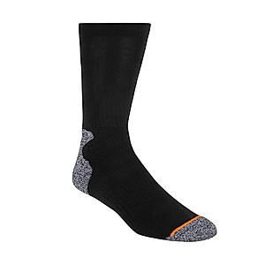 Weatherproof Men's 3 Pack Crew Socks, Dark Blue, 10-13