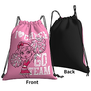 Cheer Bags For Cheerleaders Gym Drawstring Cheerleading Stuff Sport Backpacks Gifts For Team One Size