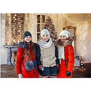 Dudaacvt 7x5ft Christmas Backdrops Christmas Tree Photography Backdrops Christmas Fireplace Photo Backdrop Christmas Party Decoration Banner