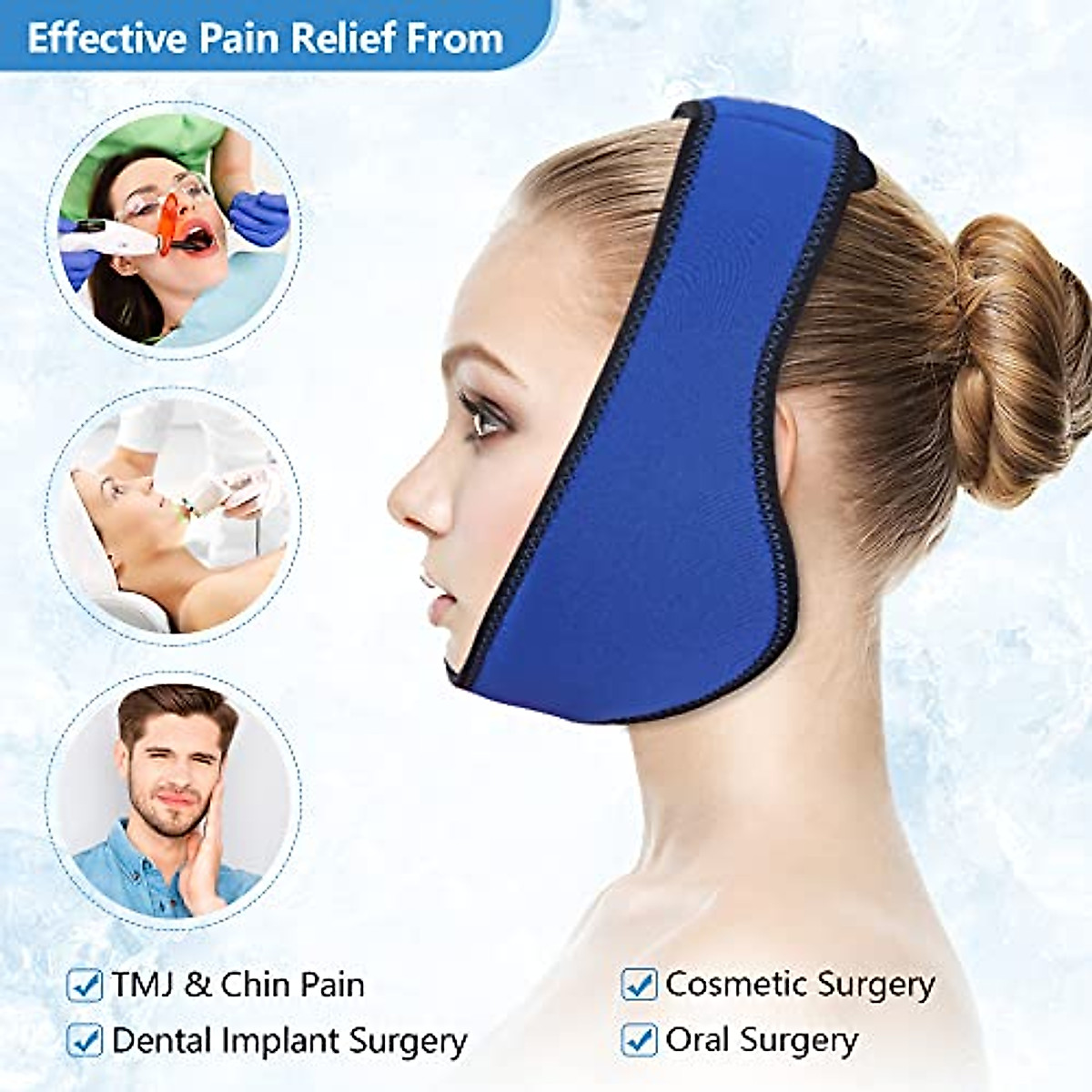 Hilph Bundle of Jaw Ice Pack + Back Ice Pack