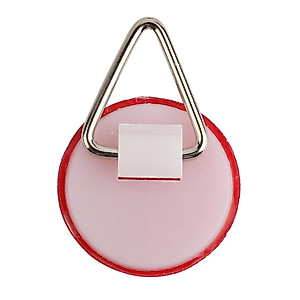 2.2cm Invisible Plate Hanger Set Vertical Plate Holders for The Wall (2), has Good Sticky and Durable.