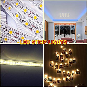 Double Sided Tape,Heavy Duty Mounting Adhesive Tape,Waterproof Foam Tape for LED Strip Lights,Home Decoration, Office Decorations (Black, 0.39 in x 108 Ft)