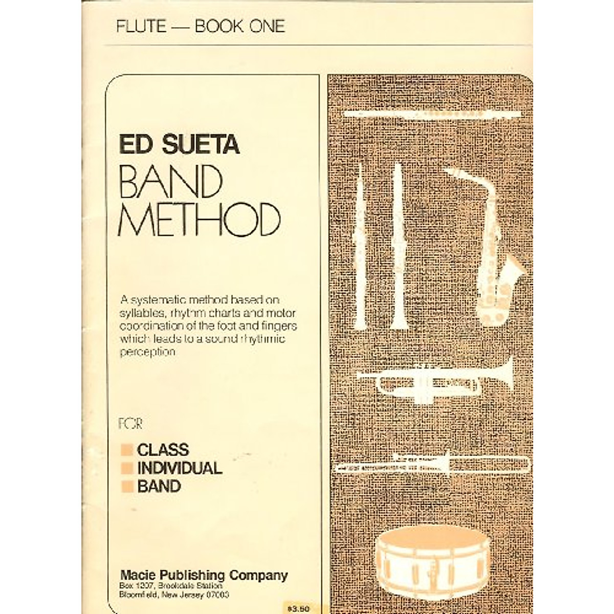 Ed Sueta Band Method Flute - Book One (Ed Sueta Band Method, Book One)
