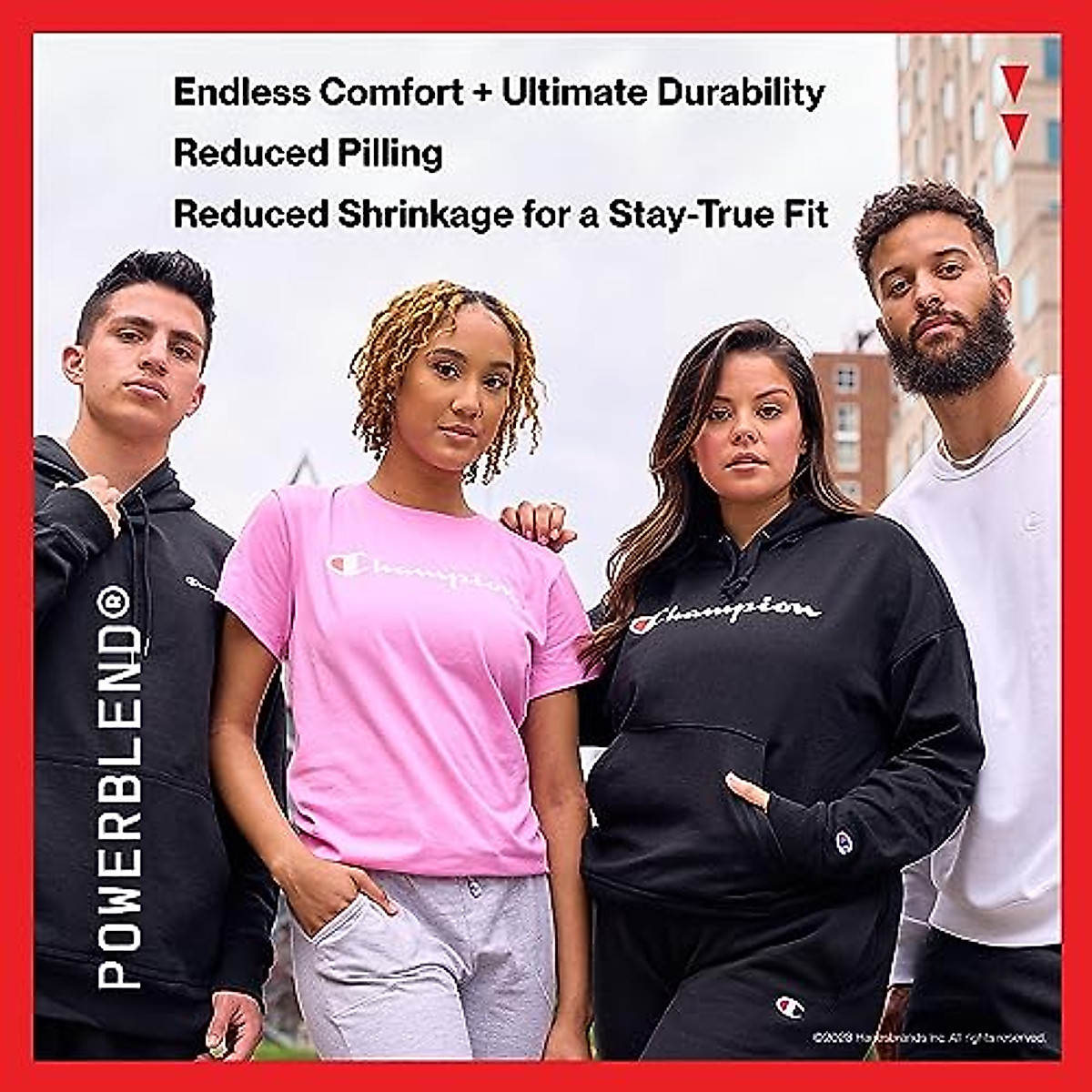 Champion Women's Pants, Powerblend, Fleece Pants, Comfortable Lounge Pants for Women