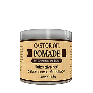 OKAY-MEN Castor Oil Beard and Hair Pomade 4oz