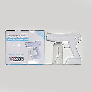 YIESERRA Steam Gun, Handheld Rechargeable Nano Atomizer 27oz Large Capacity ULV Electric Sprayer Nozzle Adjustable Fogger for Home, Office, School or Garden…