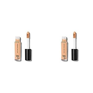 e.l.f. 16HR Camo Concealer, Full Coverage & Highly Pigmented, Matte Finish, Medium Beige, 0.203 Fl Oz (6mL) (Pack of 2)