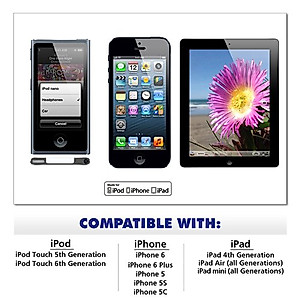 RND Apple Certified Lightning to USB 1.5FT Cable for iPhone (Xs, XS Max, XR, X, 8, 8 Plus, 7, 7 Plus, 6, 6 Plus, 6S, 6S Plus) iPad (Pro, Air, Mini) and iPod (1.5 feet/.5 Meter/Black)