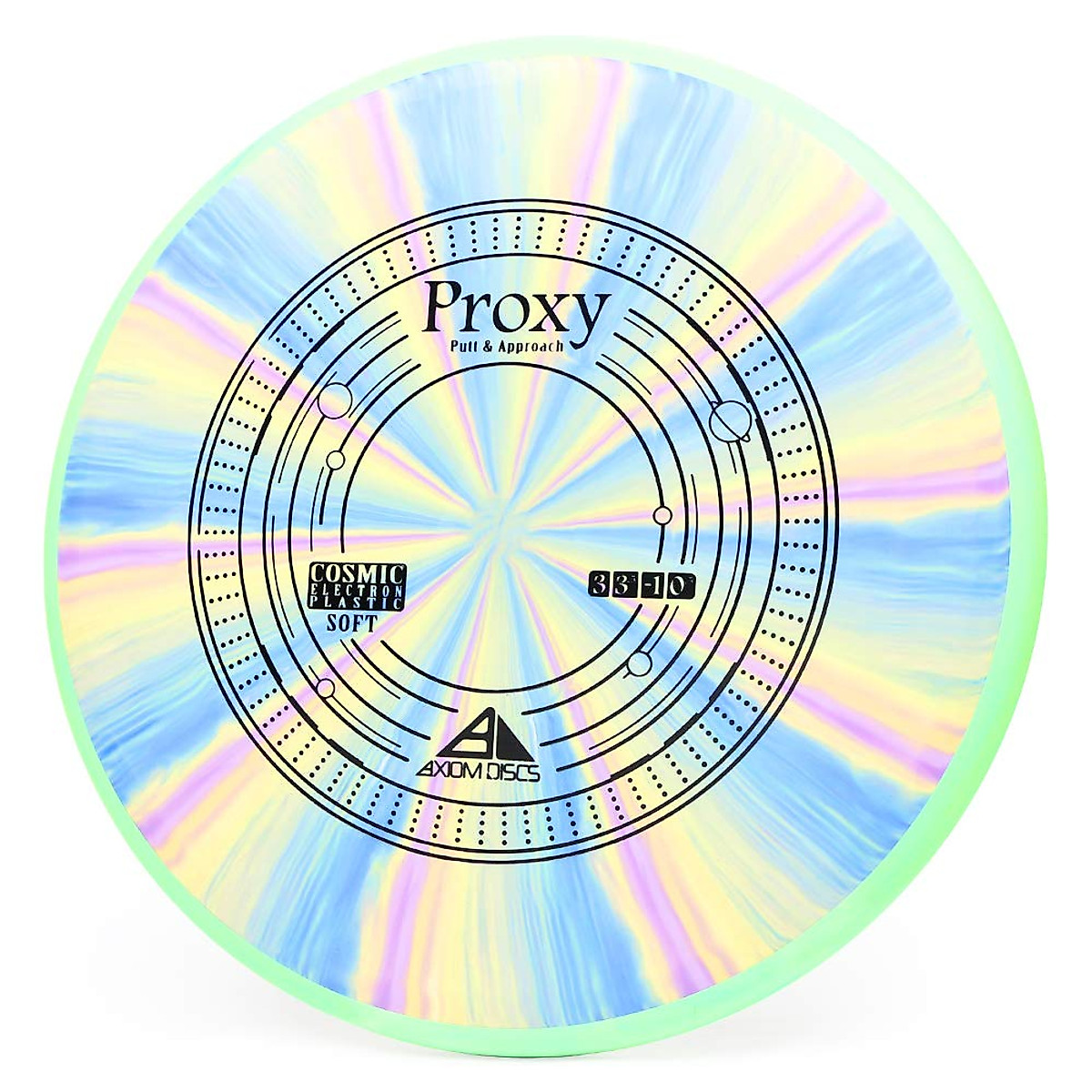 Axiom Discs Cosmic Electron Soft Proxy Putter Golf Disc [Colors May Vary] - 170-175g
