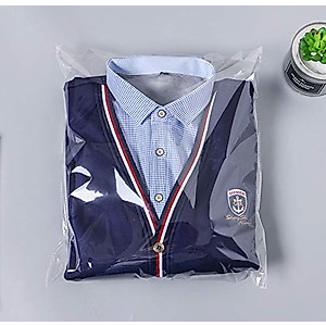 15” x 20” Clear Cellophane Bags Resealable Plastic OPP Bags Self Seal Poly Bags for Apparel,Party Wedding Gift Bags (15X20 inch(100Pcs)