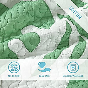 Tommy Bahama - Standard Sham, Cotton Bedding with Envelope Closure, Breathable Home Decor (Molokai Green, 21x27)