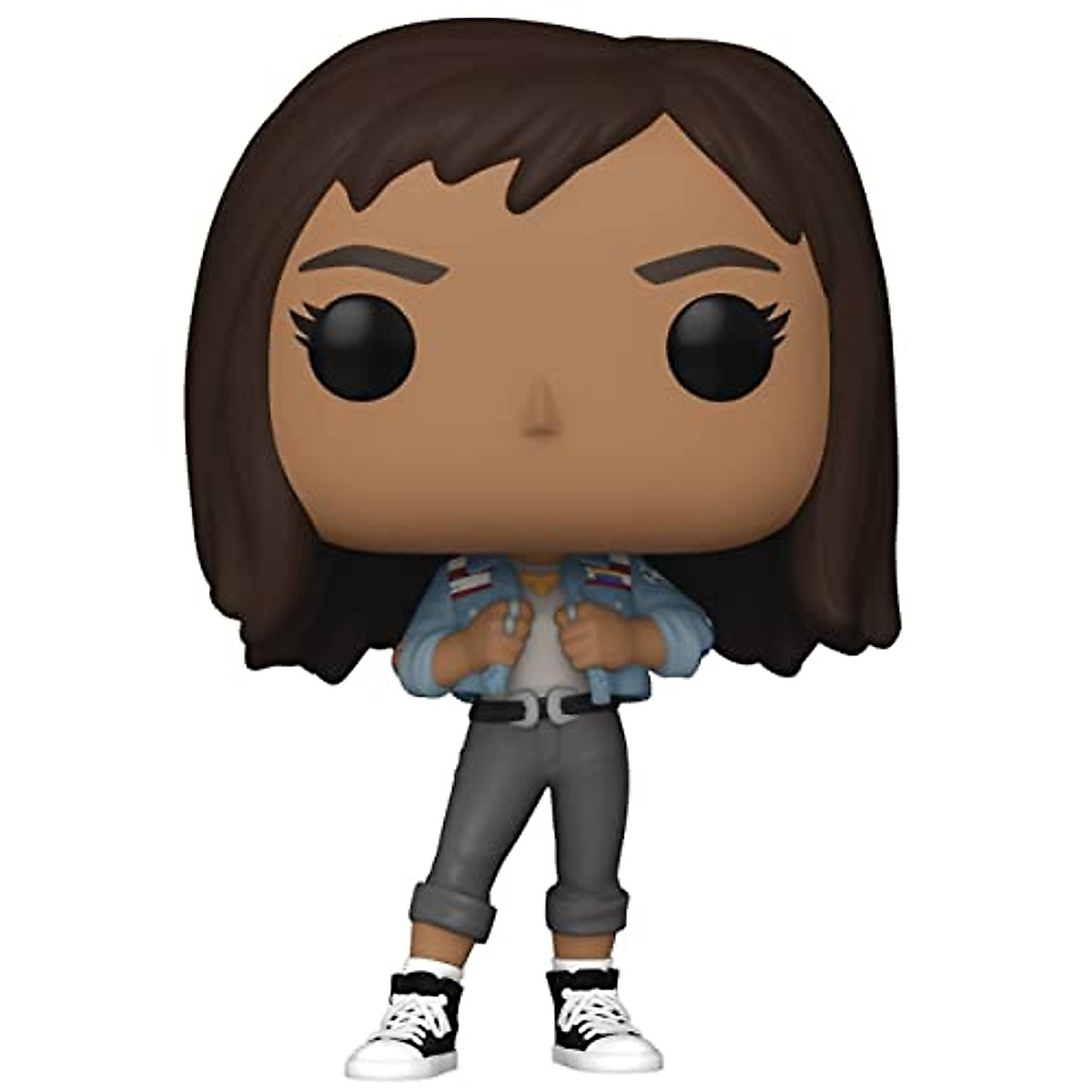 POP Marvel: Doctor Strange Multiverse of Madness - America Chavez Funko Vinyl Figure (Bundled with Compatible Box Protector Case), Multicolor, 3.75 inches