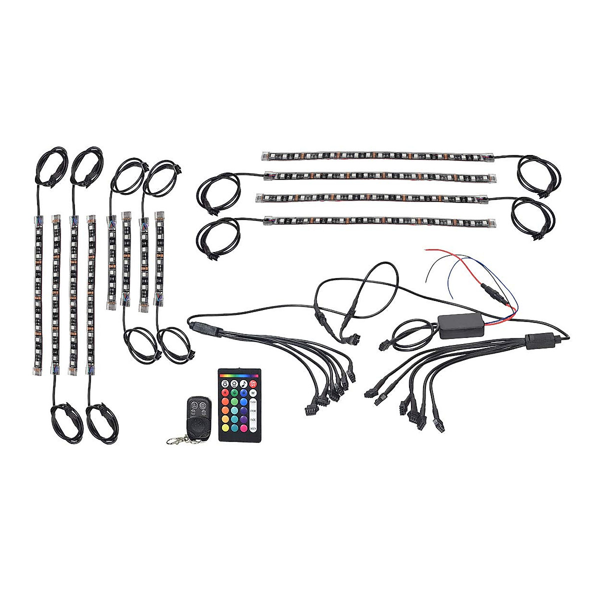 Multi-Color LED Light Kit for Recreational Scooters (12 Light Kit)