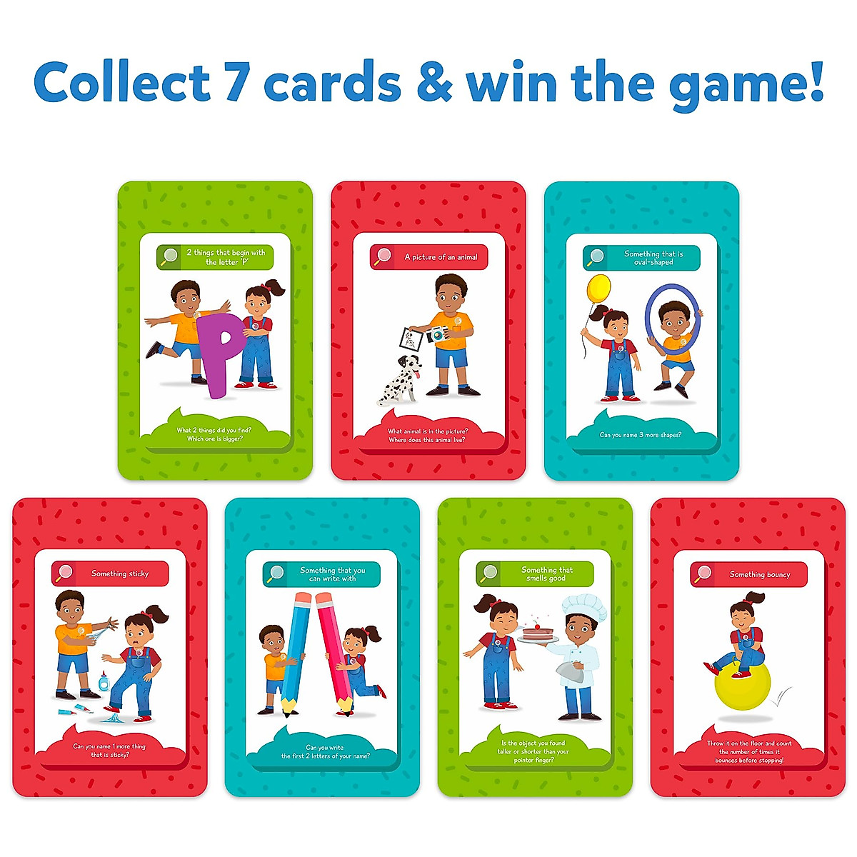 Skillmatics Card Game - Found It Indoor, Scavenger Hunt for Ages 4, 5, 6, 7, Educational, Gifts for Kids, Boys, Girls and Families