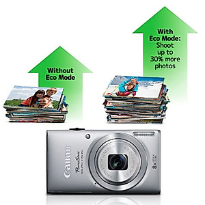 Canon PowerShot ELPH 115 is 16.0 MP Digital Camera with 8X Optical Zoom with a 28mm Wide-Angle Lens and 720p HD Video Recording (Silver)