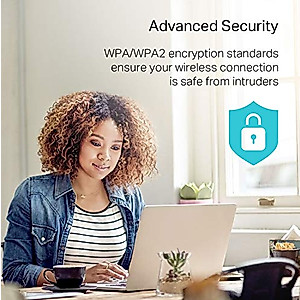 TP-Link AC600 USB WiFi Adapter for PC (Archer T2U Plus)- Wireless Network Adapter for Desktop with 2.4GHz, 5GHz High Gain Dual Band 5dBi Antenna, Supports Win11/10/8.1/8/7/XP, Mac OS 10.9-10.14