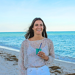 Kalmateh Petite Yerba Mate Gourd- Includes Bombilla Straw, Cleaning Brush and Gift Box- Double Walled 18/8 Stainless Steel (1 unit, 5oz)