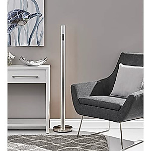 Adesso 2101-22 Marla LED Wall Washer with Smart Switch, 48.5 in, 32W LED, Brushed Steel, 1 Home Decor Light