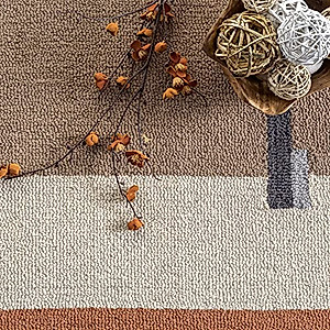 nuLOOM Cori Wool Abstract Contemporary Area Rug, 5' x 8', Peach