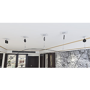 Skywin VR Cable Management System for Oculus RIFT Virtual Reality Headset - Play VR Games Without Wire Worries - Easy Drill Free Installation