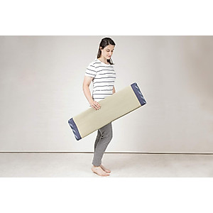 MIINA Japanese Traditional Igusa (Rush Grass) Tatami Mattress, Sleeping Mat, Japanese futon Mattress, Goza Mat (Full_XL, Natural) 59” X 79”