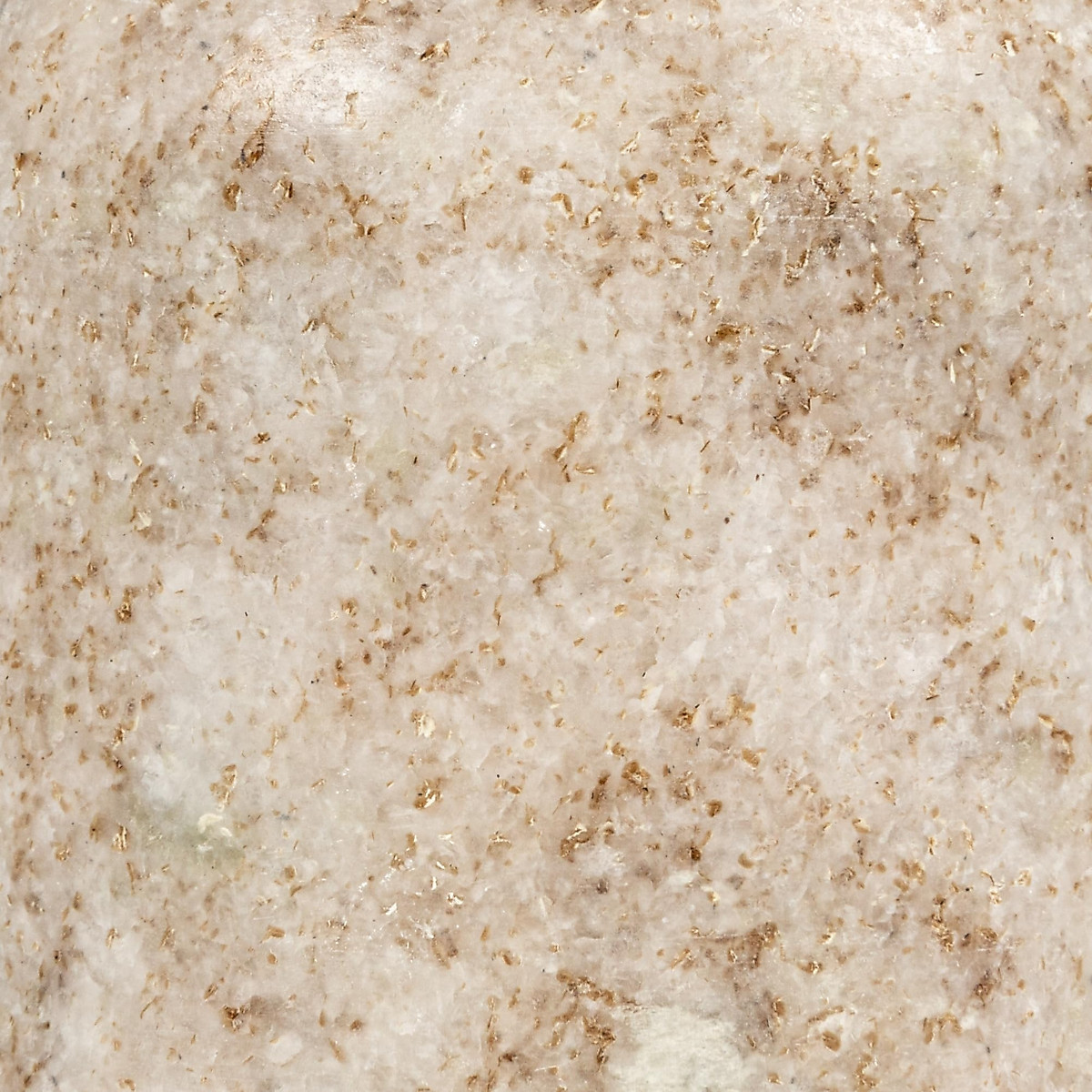 Creative Co-Op Modern Marble Canister with Wood Lid, Natural