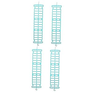 Didiseaon 4 pcs Laundry Doll Clothes for Multifunctional Stand Zeraora Balcony Dry Drying Rack Hanger Windproof Adjustable Pillow Cloth Indoor Outdoor Green Practical