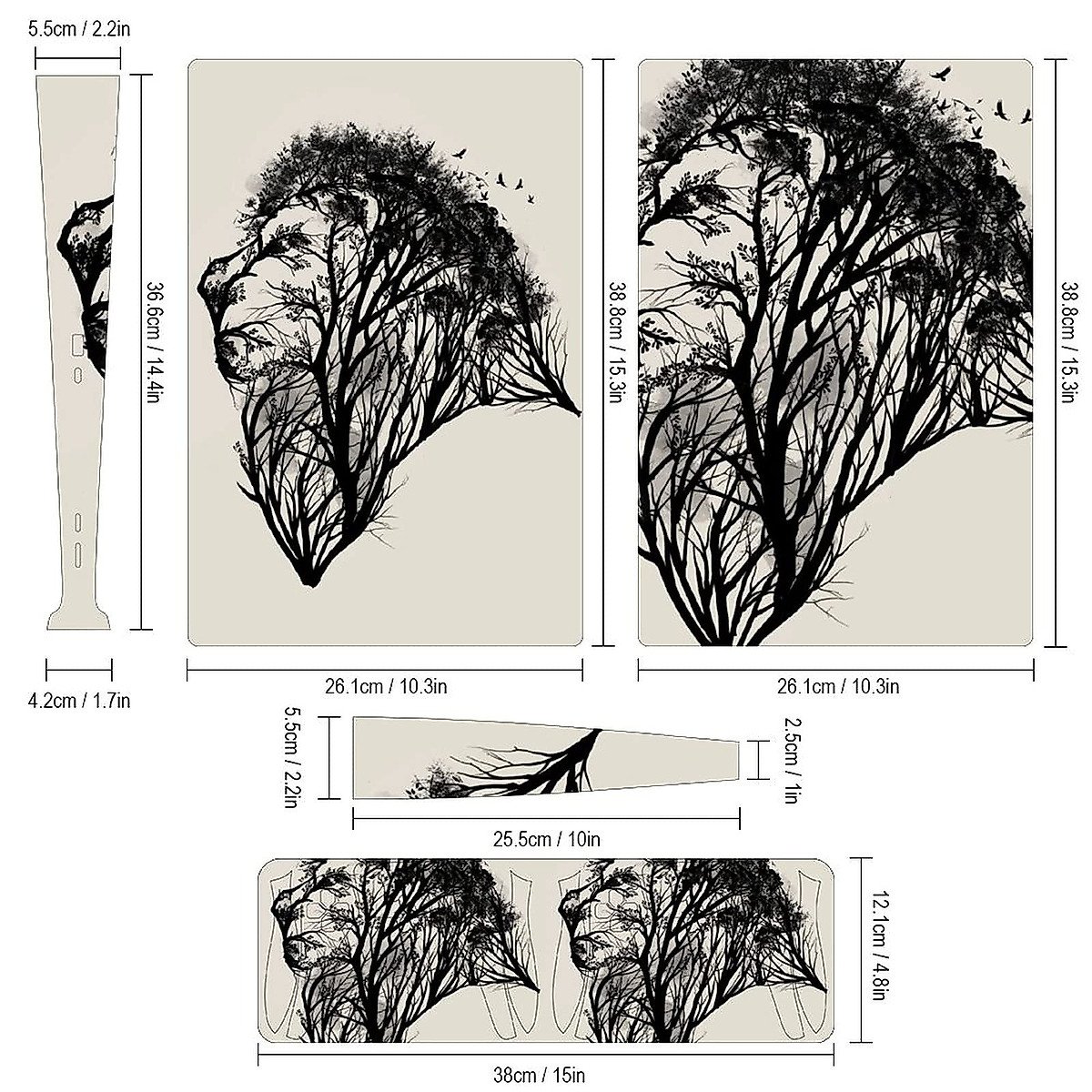 PlayStation 5 Digital edition version sticker protective cover, The King1 ps5 controller protective shell (compatible with ps5 Digital edition)