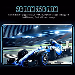 Tablet, 7 Inch IPS HD Display Capacitive Screen Kids Tablet PC, Children 5G WiFi Dual Band Calling Tablet, 2G RAM 32G ROM, for Portable Entertainment (US Plug)