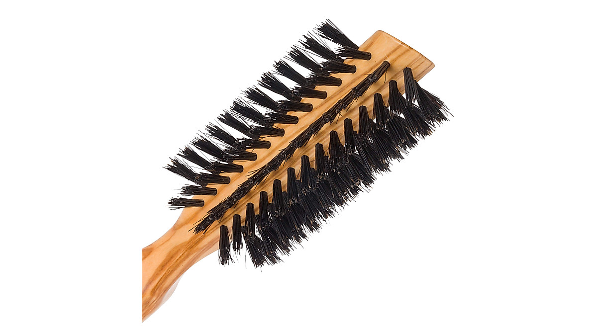 REDECKER Wild Boar Bristle Hairbrush | Handcrafted Olive Wood Handle