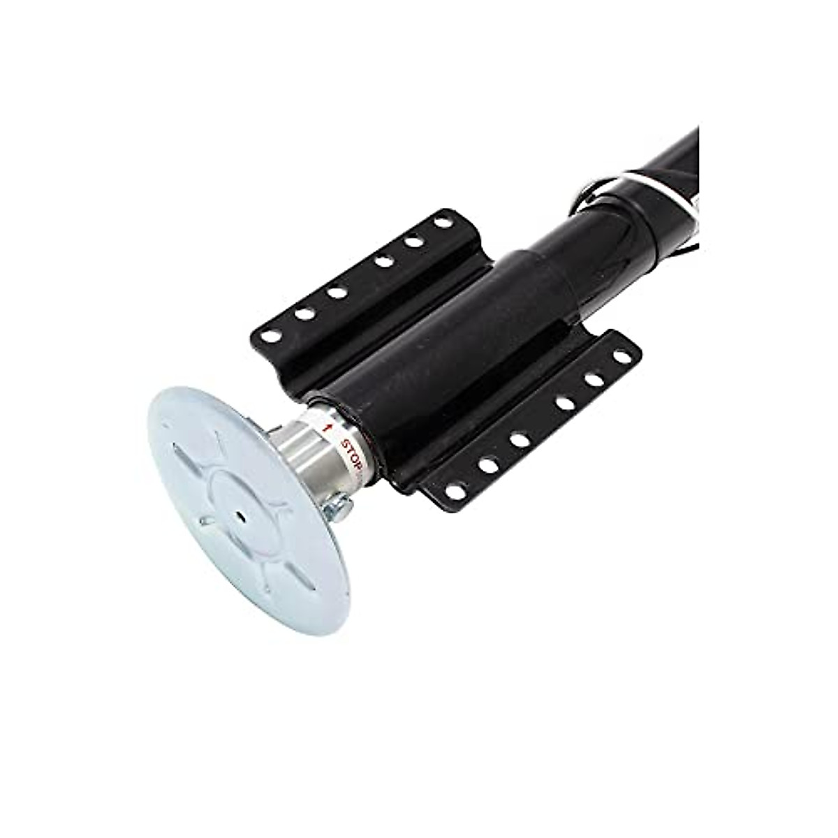 Quick Products JQ-3500SMB Power A-Frame Electric Tongue Jack with Side-Mount, LED Work Light for Camper Trailer, RV - 3,650 lbs. Capacity (Higher Then Standard 3,500 lbs. Jack!), Black