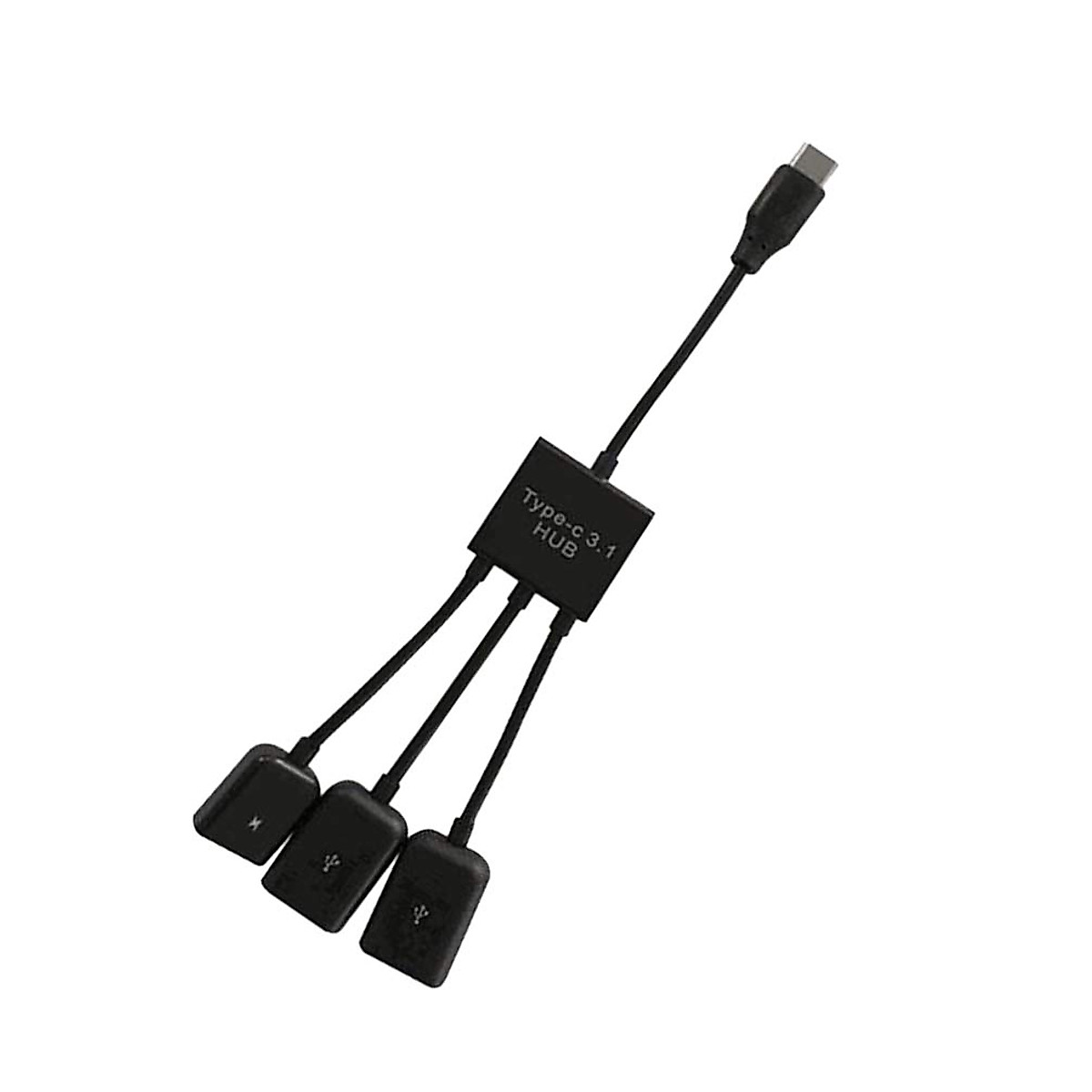 UKCOCO 3 USB Data Extension hub USB Type C Connector USB hub ethernet USB hub for Laptop USB Extender Cable Alloy Data hub Flash Drive hub Micro USB Type C Hub USB hubs Cell Phone Driver