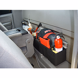 DU-HA Behind-the-Seat Storage Fits 99-07 Chevrolet/GMC Silverado/Sierra Regular Cab, Black, Part #10026