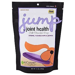 In Clover Jump Soft Chews for Daily Joint Care and Endurance Support for Dogs