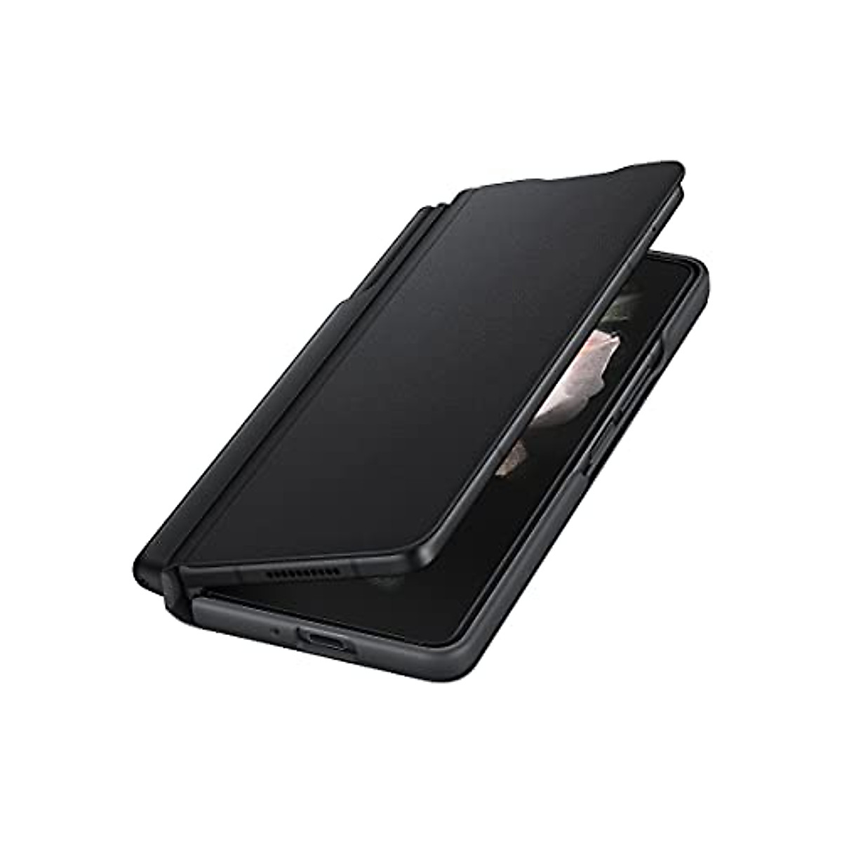 SAMSUNG Galaxy Z Fold 3 Phone Case with S Pen, Protective Cover, Heavy Duty, Shockproof Smartphone Protector, US Version, Black,EF-FF92PCBEGUS