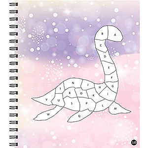 Brain Games - Sticker by Letter: Magical Creatures (Sticker Puzzles - Kids Activity Book)