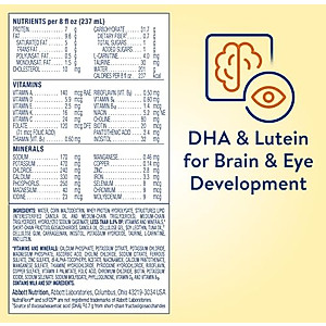 PediaSure Peptide 1.0 Cal, Peptide-Based Formula, Sole-Source Nutrition Drink for Tube Feeding or Oral Nutrition, Unflavored, 8-fl-oz Bottle, Pack of 24