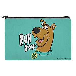 Scooby-Doo Ruh Roh Pencil Pen Organizer Zipper Pouch Case