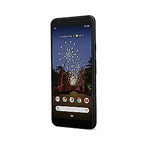 Google Pixel 3a with 64GB Memory Cell Phone GSM Unlocked (No Bootloader) - Just Black (Renewed)