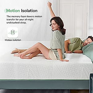 Novilla Queen Size Mattress, 12 Inch Gel Memory Foam Mattress Queen, Mattress in a Box for Back Pain Relief, Medium Firm Mattress with Edge Support & Motion Isolation, Ataraxia