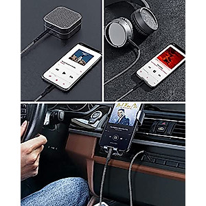 (Apple MFi Certified) iPhone Aux Cord for Car,Lightning to 3.5mm Audio Cable Compatible with iPhone 13/12/11/XR/XS/X/8/7/6 Plus/SE 2,iPad for Car Home Stereo,Speaker,Headphone,Support All iOS-3.3FT