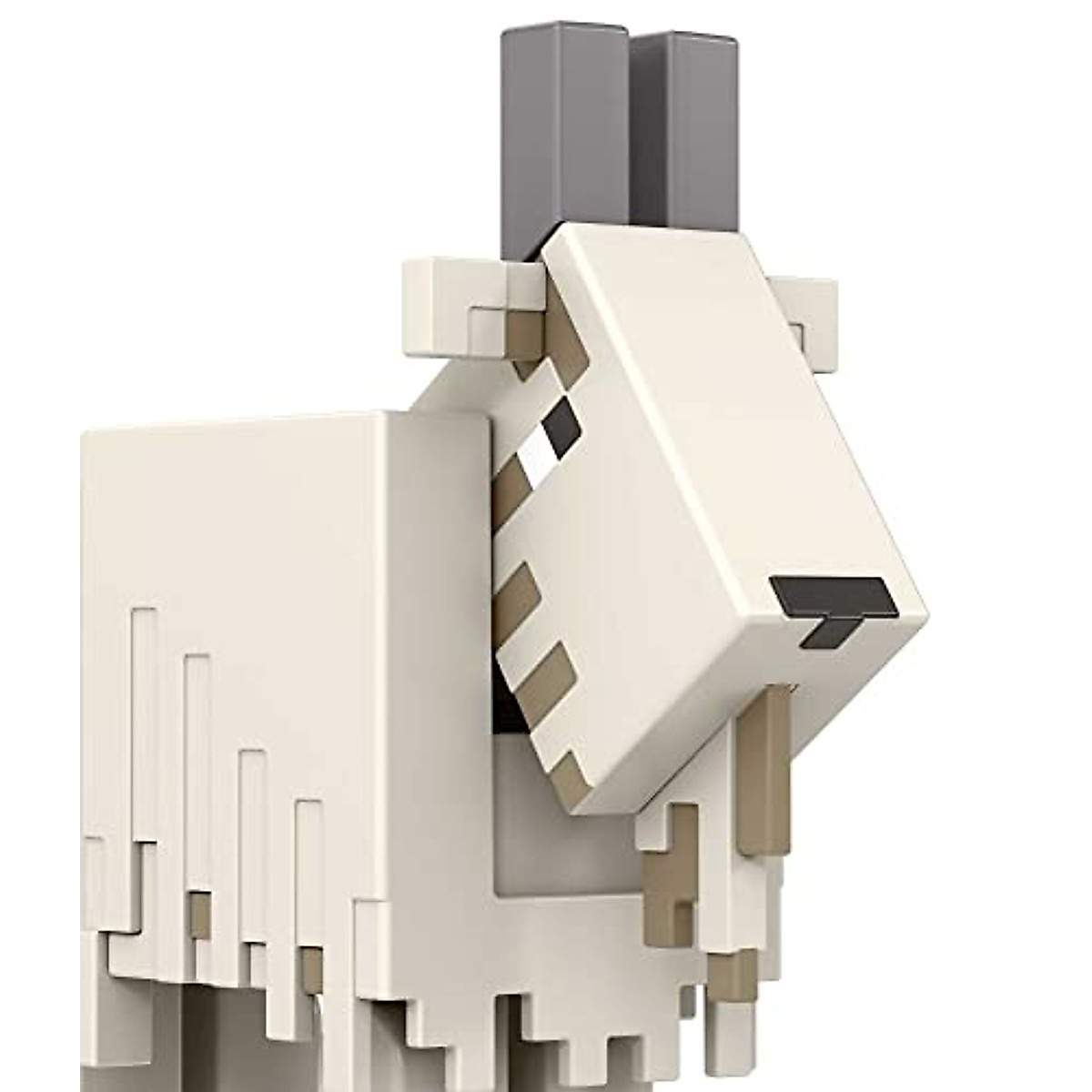 Mattel Minecraft Goat Action Figure, 3.25-in, with 1 Build-a-Portal Piece & 1 Accessory, Building Toy Inspired by Video Game, Collectible Gift for Fans & Kids Ages 6 Years & Older