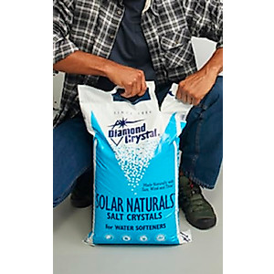 Diamond Crystal Solar Natural Water Softener Salt, 50 lb (2 Pack)
