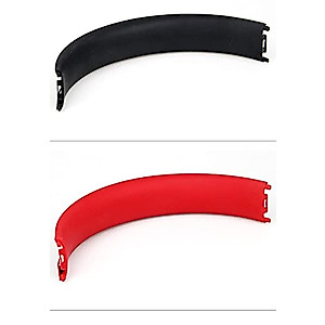 Koffmon Replacement Top Headband Foam Cushion Pad Repair Parts Compatible with Beats by Dr.Dre Studio 3.0 Studio 2.0 Wired/Wireless Over-Ear Headphone (Black)