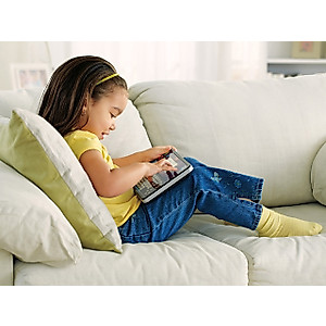 Fisher-Price Smart Tablet Preschool Learning Toy With Lights Music Games And Educational Content In English And Spanish